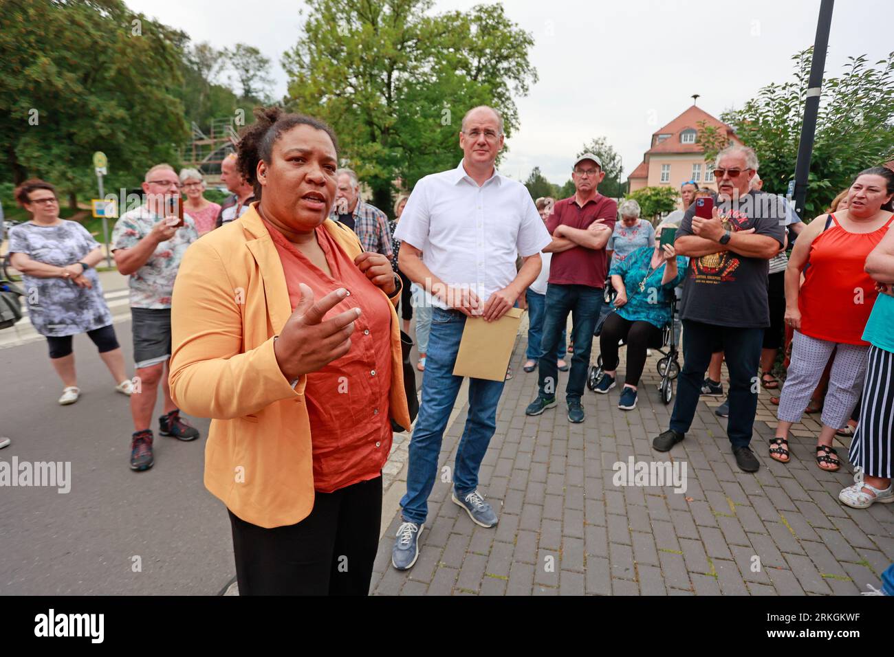 Angry residents hi-res stock photography and images - Alamy