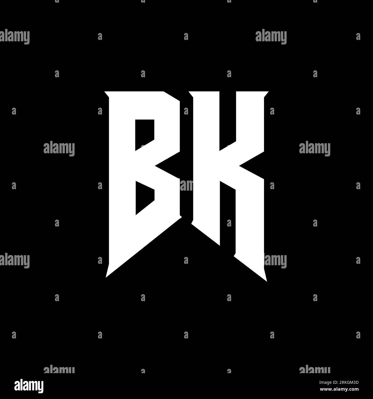 BK Letter Logo Design. Initial letters BK gaming's logo icon for ... BK Letter Logo Design. Initial letters BK gaming's logo icon for ...