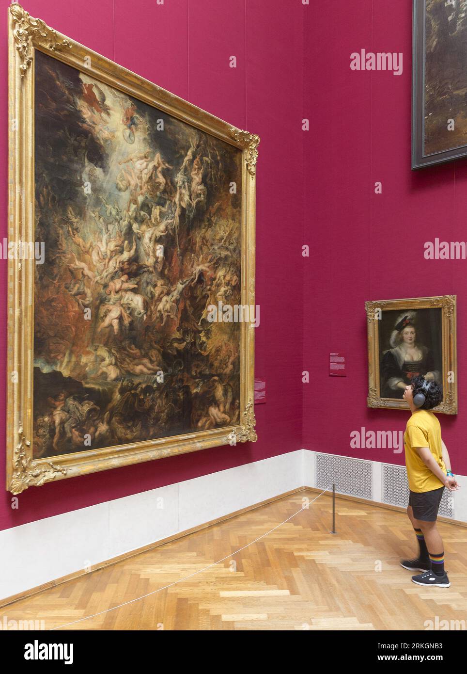 Rubens painting in Alte Pinakothek Stock Photo - Alamy