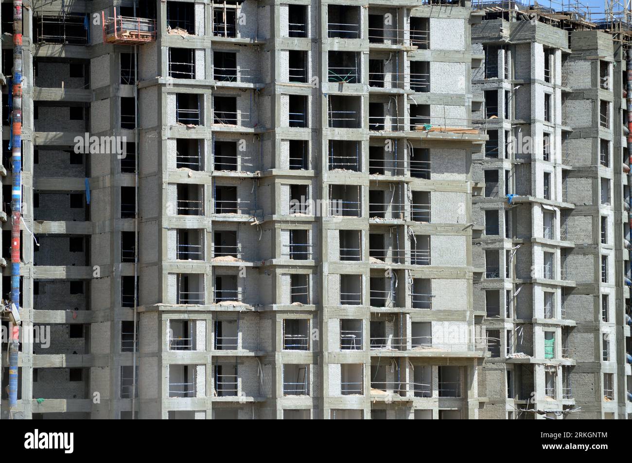 Giza, Egypt, August 19 2023: New residential high rise in Egypt, real ...