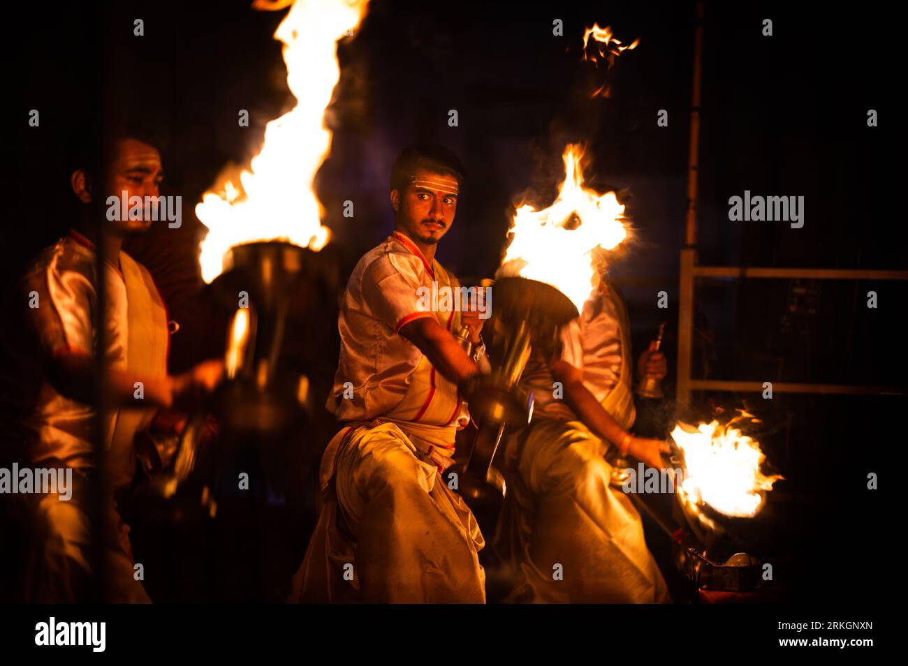 Group of people with torches hi-res stock photography and images - Alamy