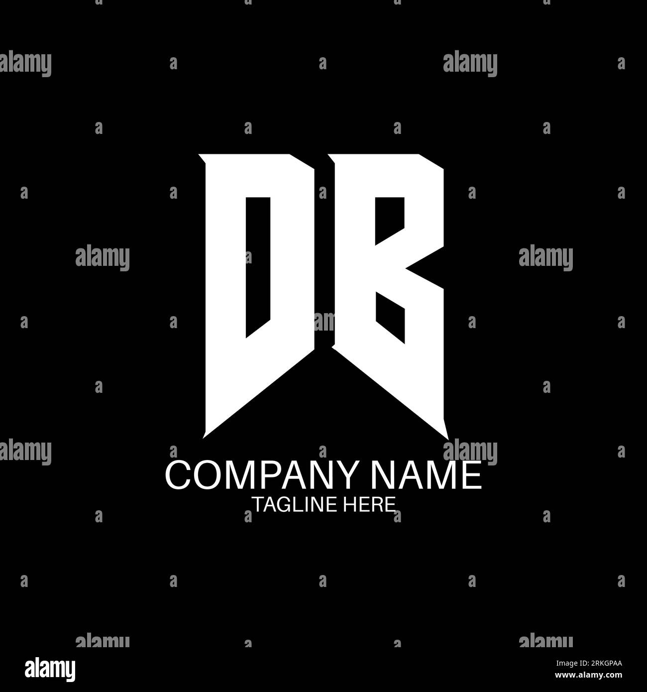 DB Letter Logo Design. Initial letters DB gaming's logo icon for ... DB Letter Logo Design. Initial letters DB gaming's logo icon for ...