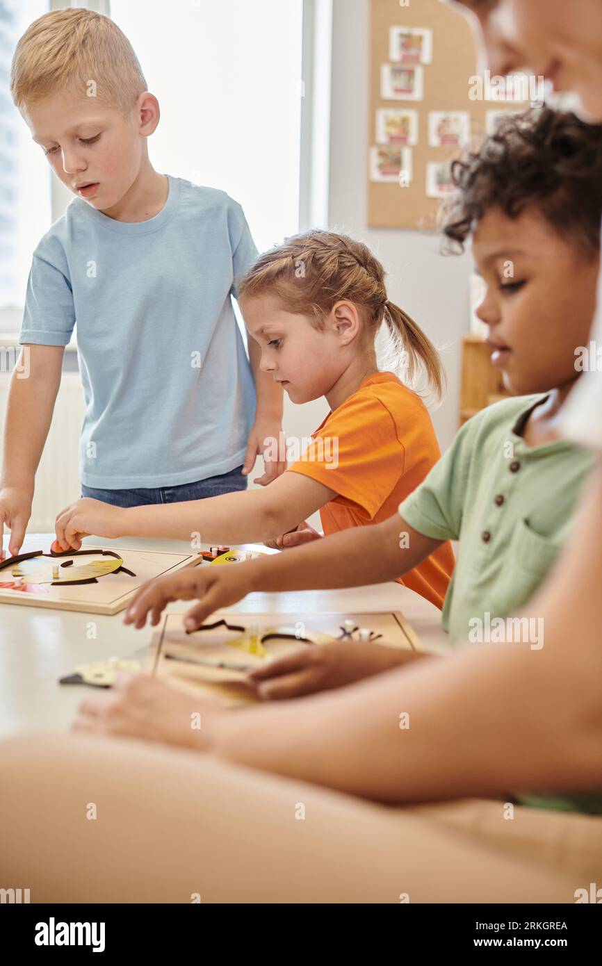 Using didactic materials hi-res stock photography and images - Alamy