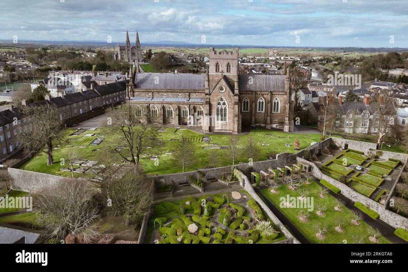 Armagh northern ireland aerial hi-res stock photography and images - Alamy