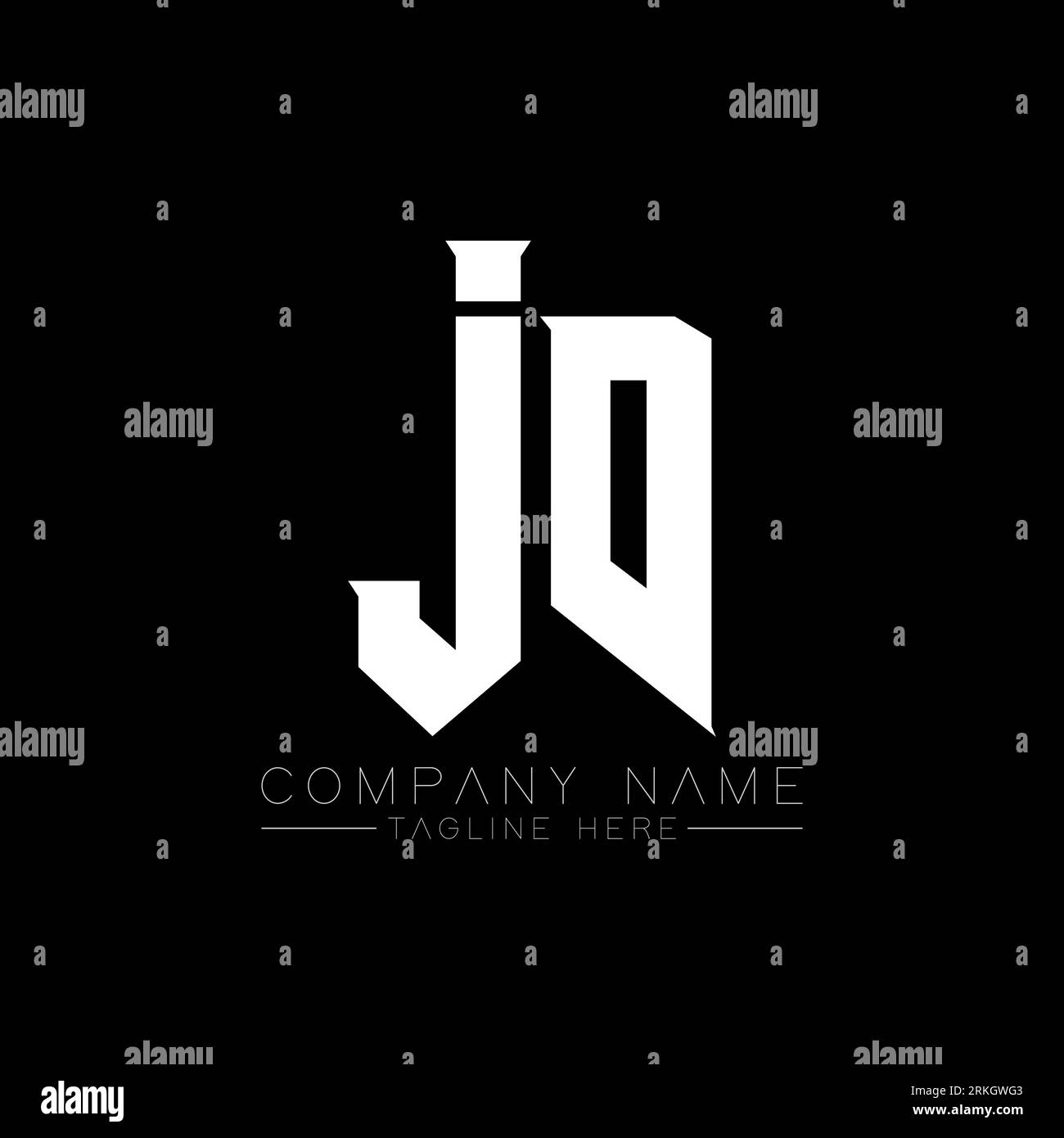 Jd gaming letters Stock Vector Images - Alamy