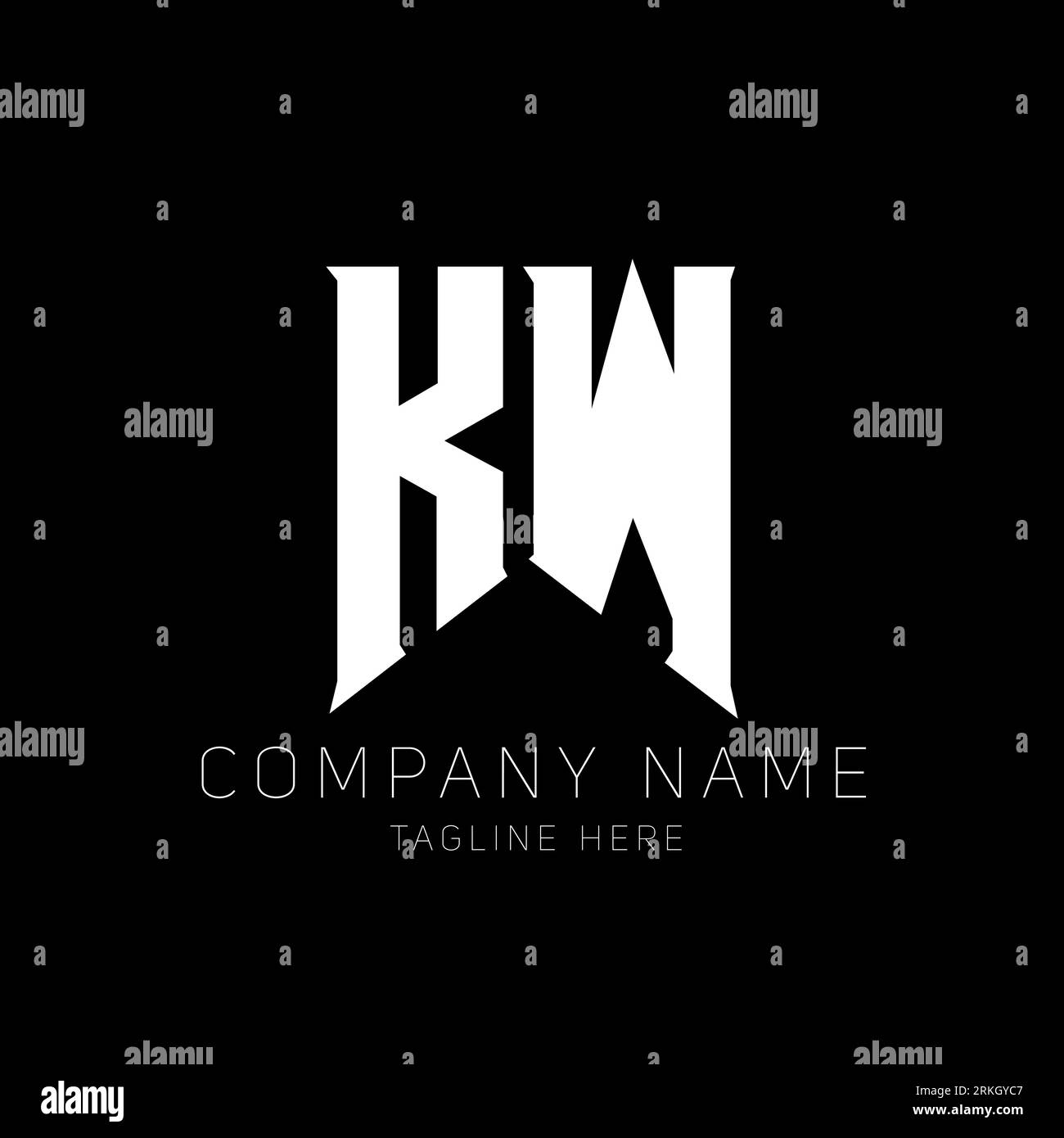 Kw technology sign Black and White Stock Photos & Images - Alamy