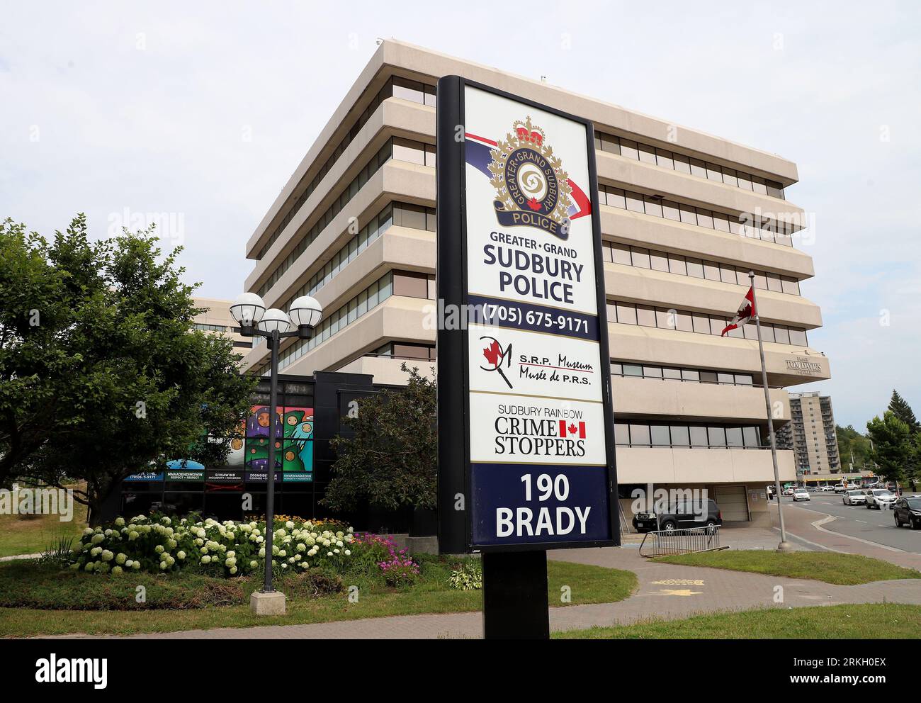 The Sudbury police are shown headquarters in Sudbury, Ont., Wednesday ...