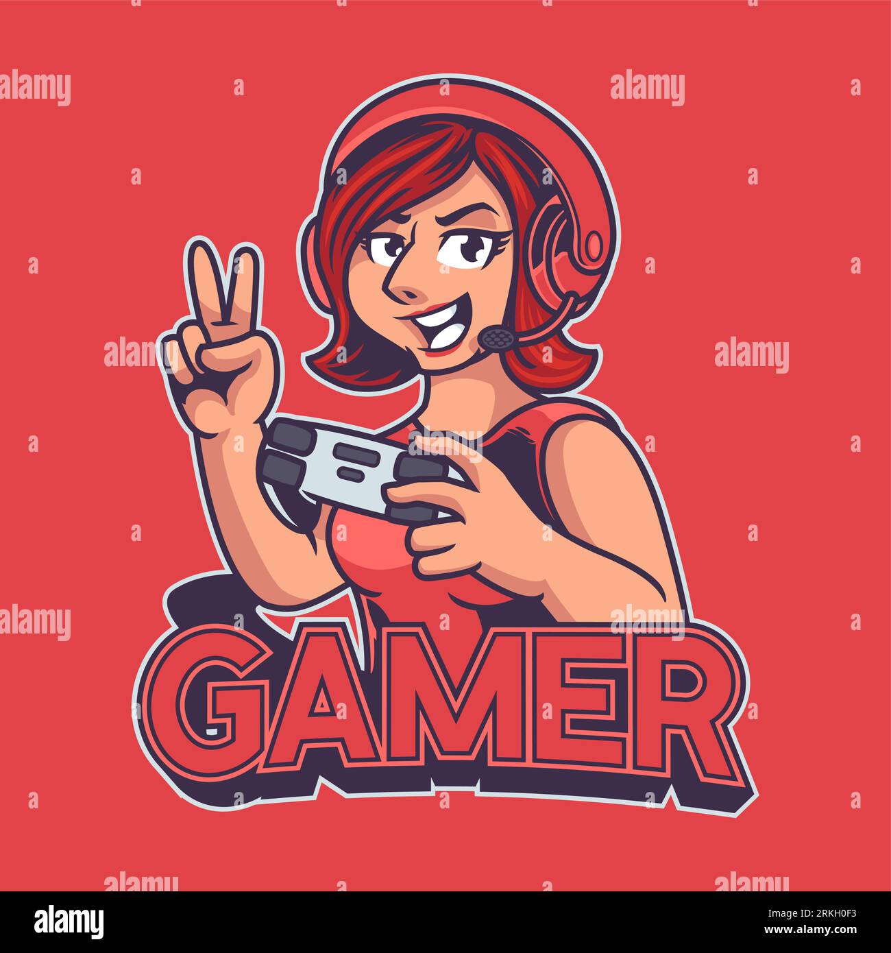 Girl Gamer Logo