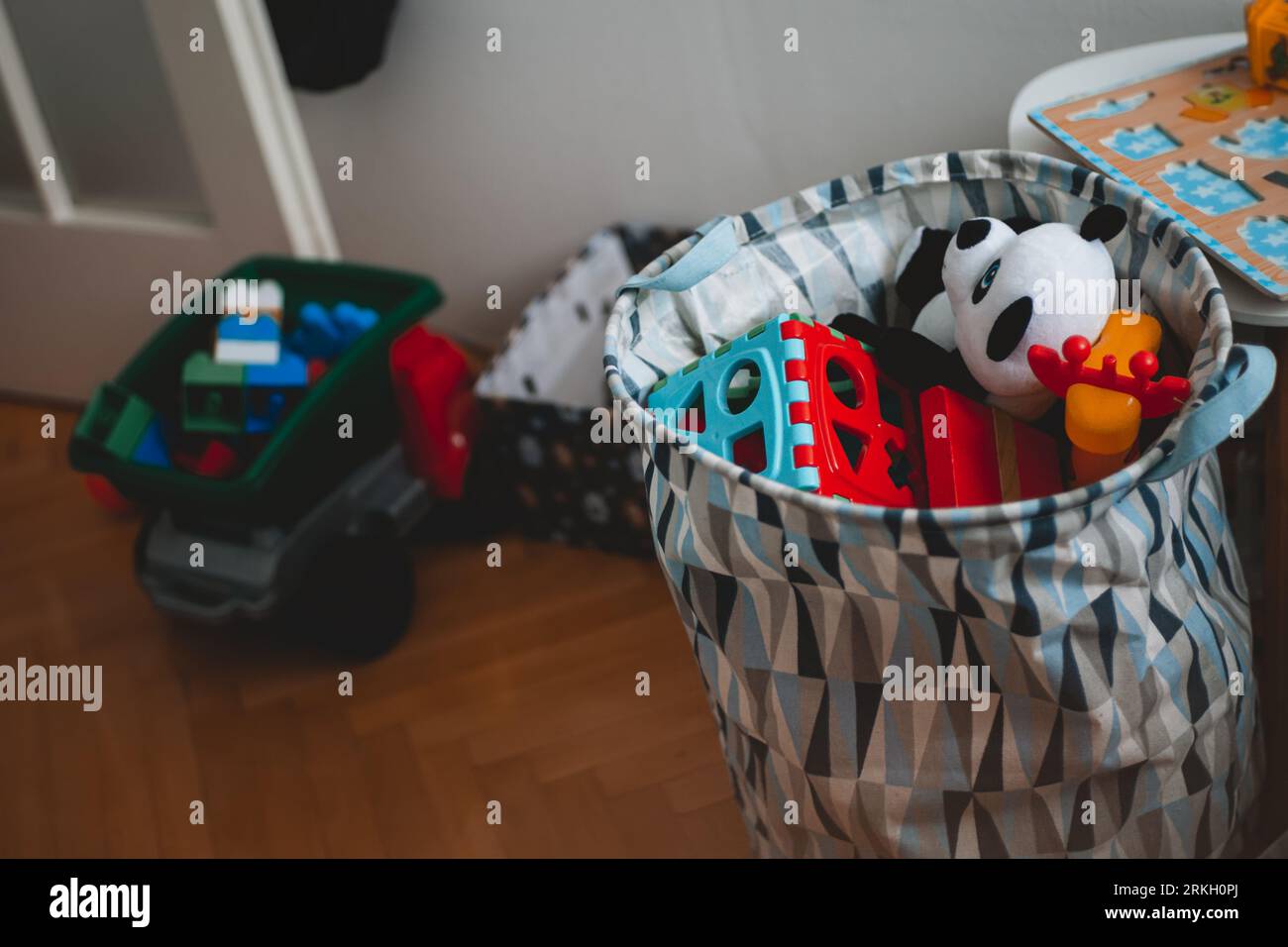 Children toy bin hi-res stock photography and images - Alamy