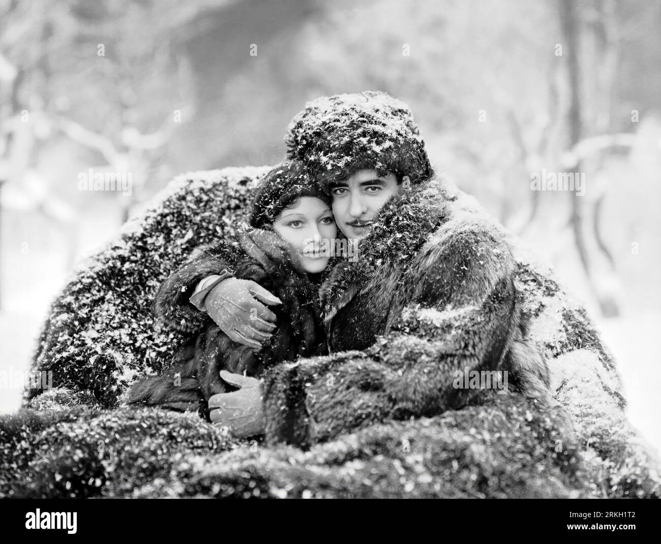 RENEE ADOREE and JOHN GILBERT in REDEMPTION (1930), directed by FRED ...