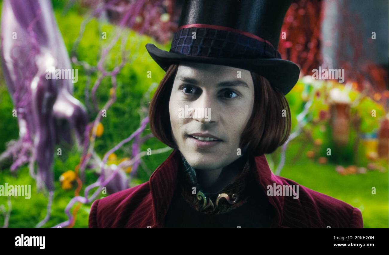 Usa Johnny Depp In A Scene From C Warner Bros Film Charlie And The