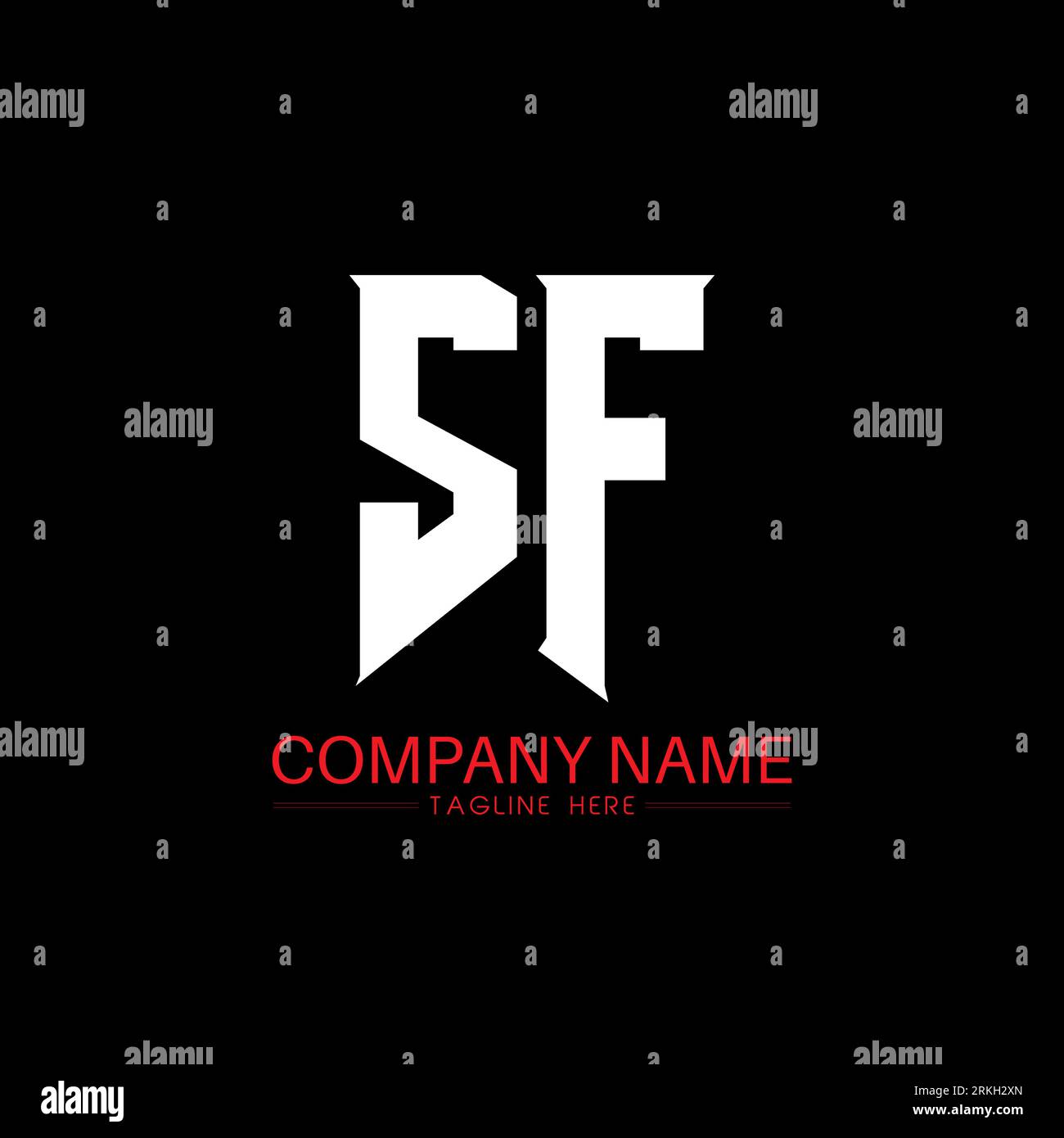 Initial sf Stock Vector Images - Alamy