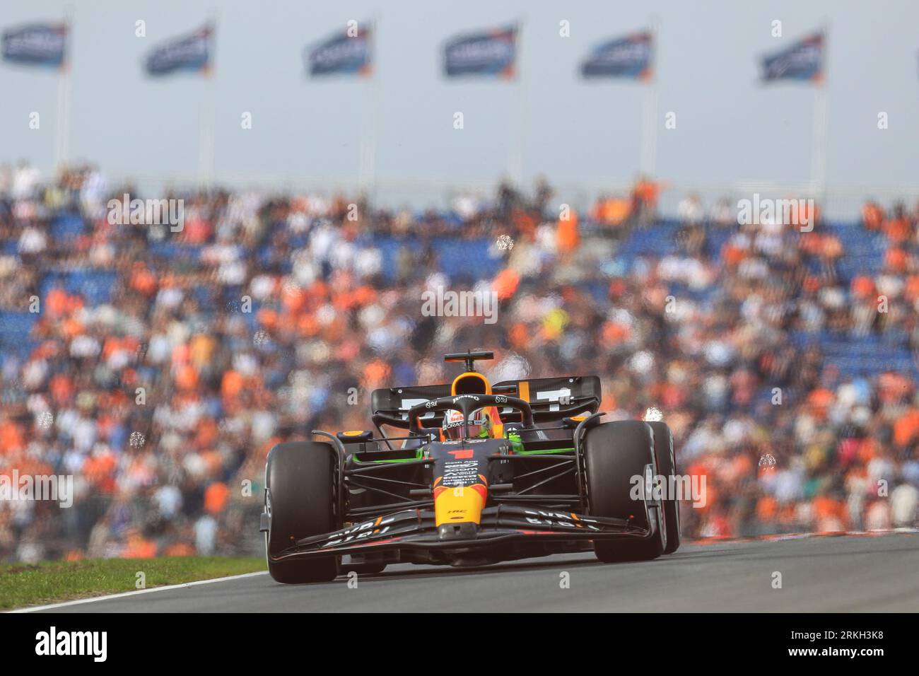Zandvoort, Netherlands. 25th Aug, 2023. Max Verstappen 1 (NED), HONDA Red Bull Racing RB19 P1 ...