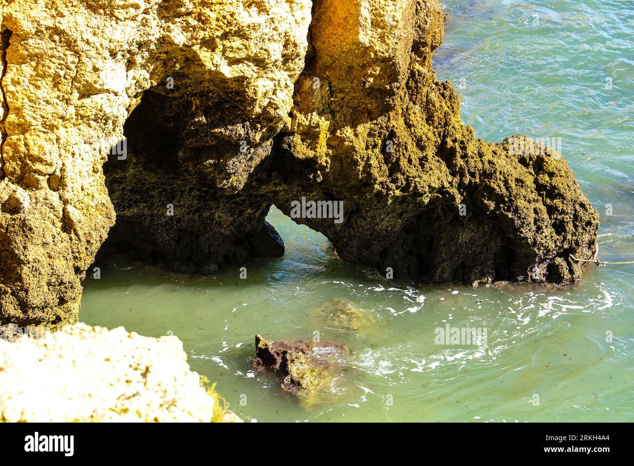 Natural features, cliffs and limestone formations of Ponta da Piedade ...