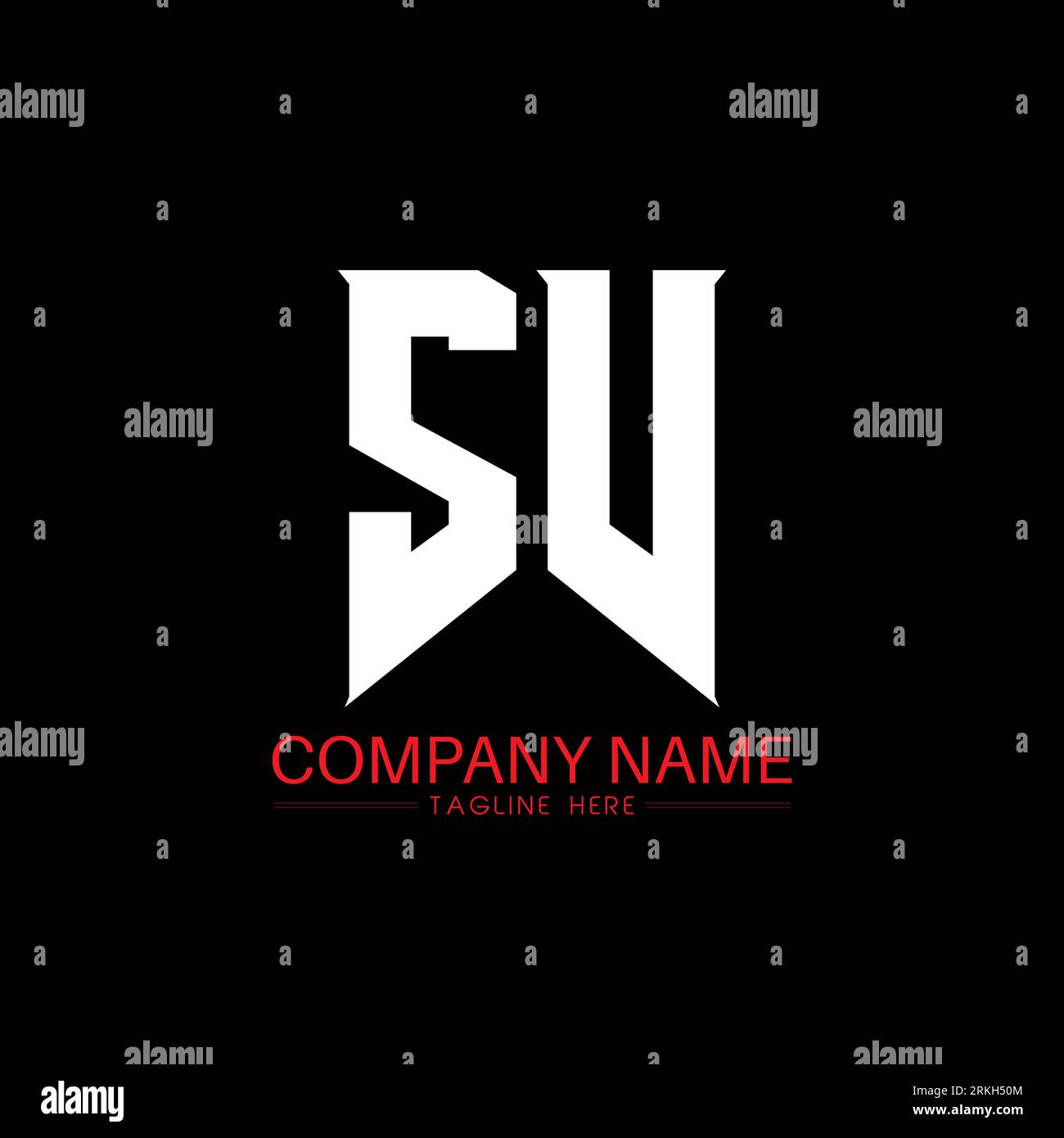 SV Letter Logo Design. Initial letters SV gaming's logo icon for ...