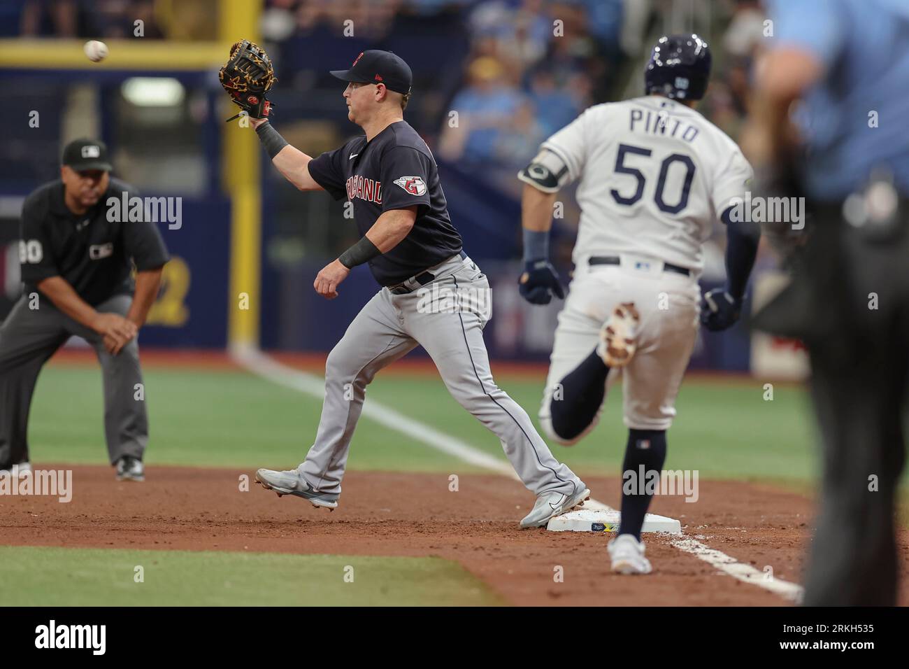 St. Petersburg, USA. 12th Oct, 2022. St. Petersburg, FL USA; Cleveland ...