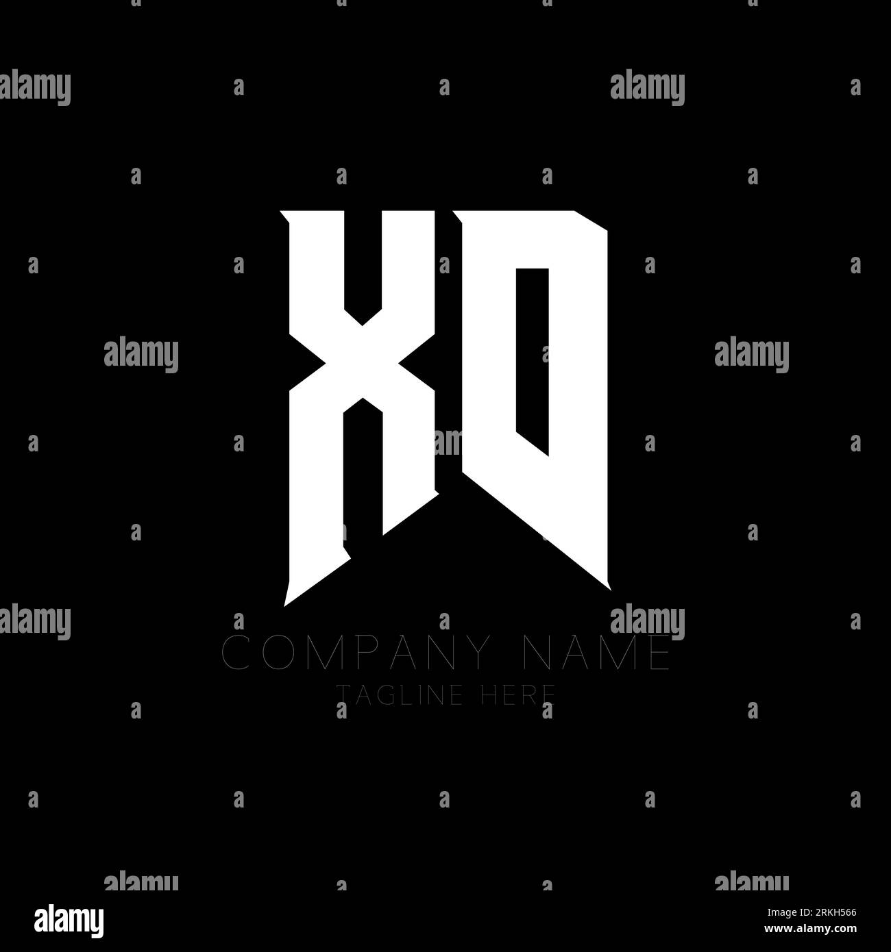 XD Letter Logo Design. Initial letters XD gaming's logo icon for ...