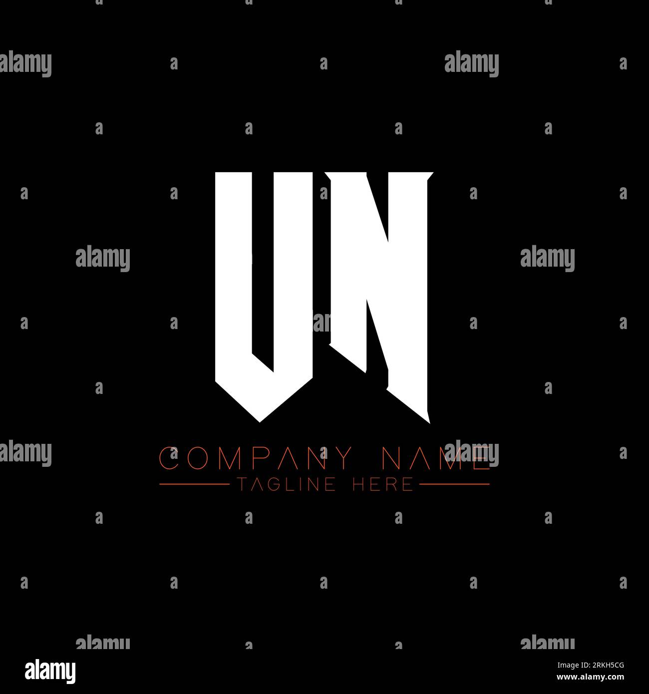 Un gaming letters Stock Vector Images - Alamy