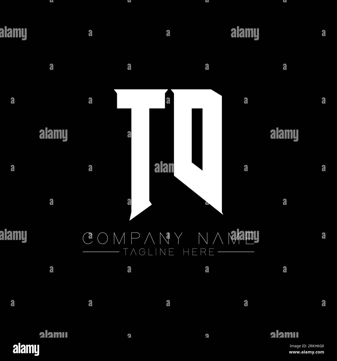 TD Letter Logo Design. Initial letters TD gaming's logo icon for ...