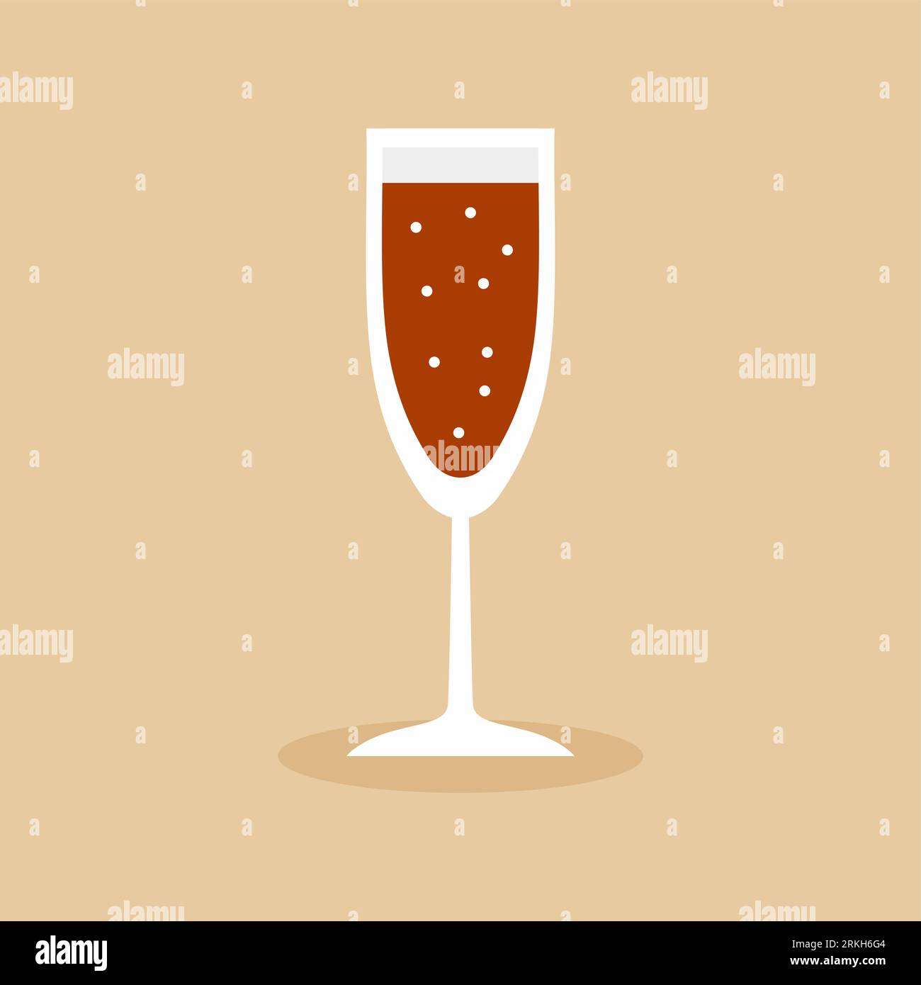 Narrow flutes Stock Vector Images - Alamy