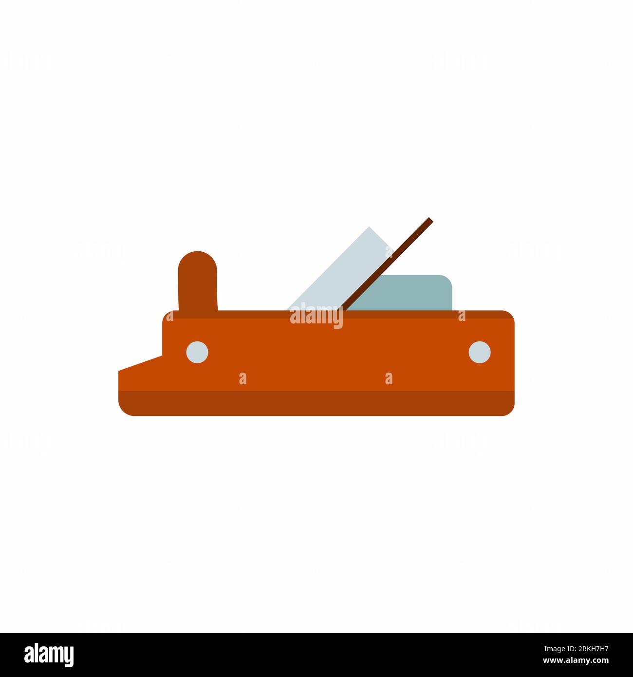 Carpenter plane icon. Wood plane vector icon for web design isolated on ...
