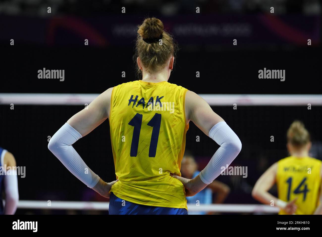 ANTALYA, TURKIYE - DECEMBER 17, 2022: Isabelle Haak in Imoco Volley ...