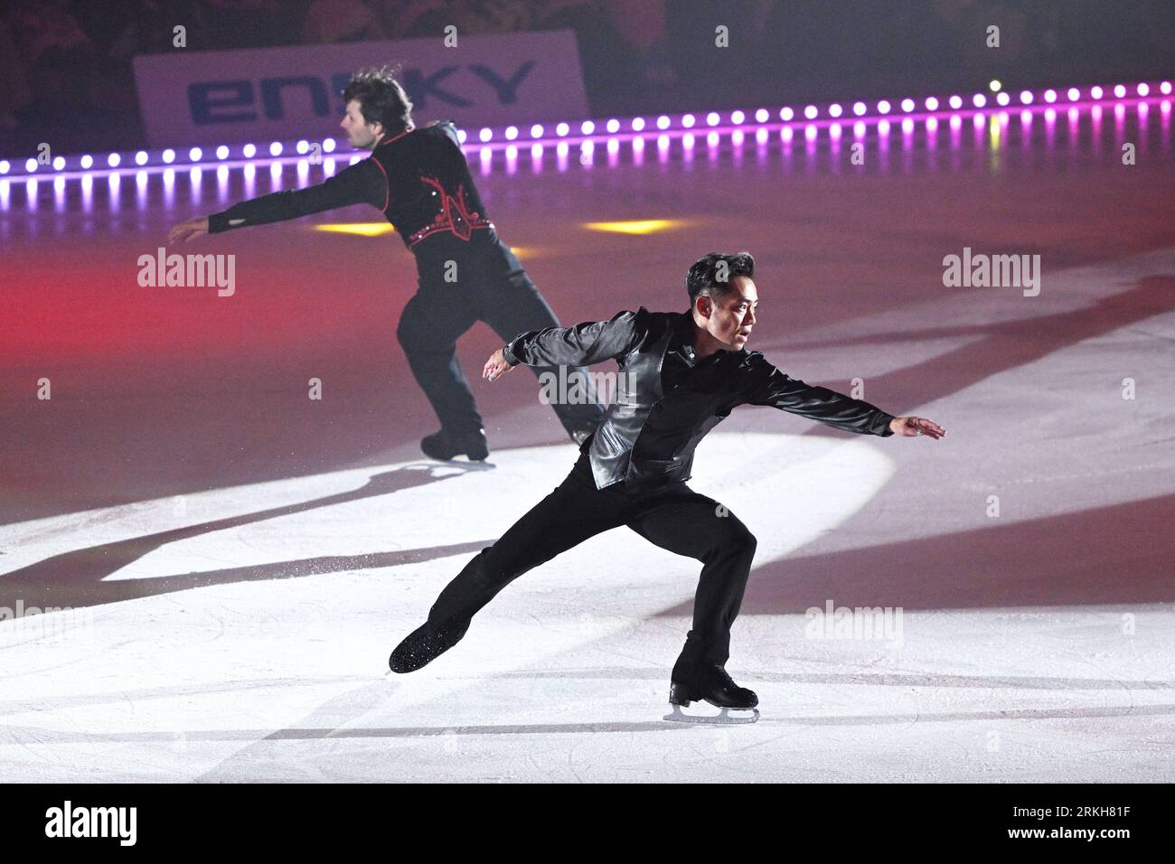 Shinyokohama Skate Center, Kanagawa, Japan. 24th Aug, 2023. (L-R ...