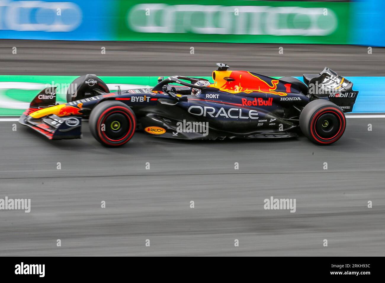 Zandvoort, Netherlands. 25th Aug, 2023. Max Verstappen 1 (NED), HONDA Red Bull Racing RB19 ...