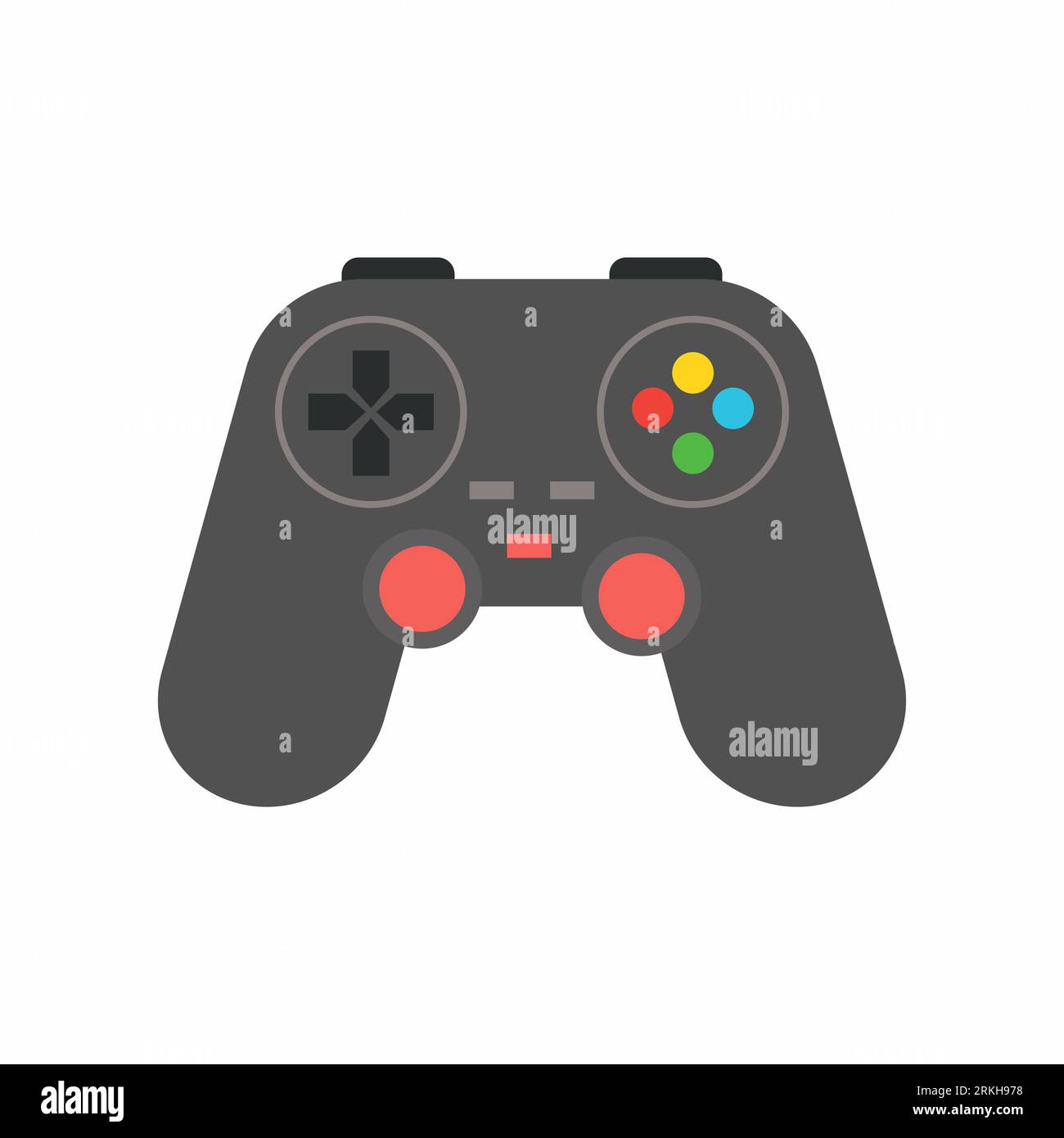 Joystick gaming icon vector on white background. Flat vector e-sport ...