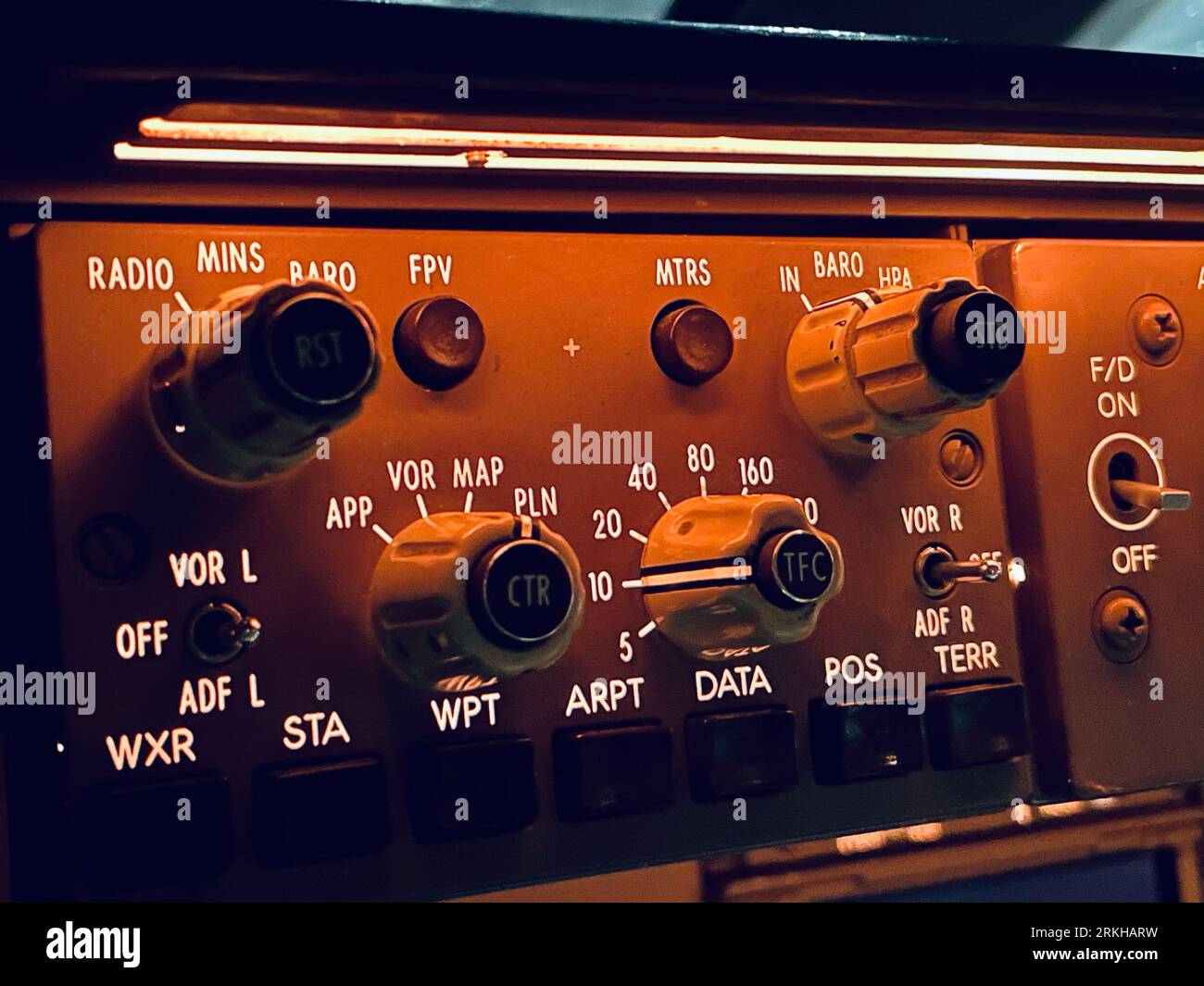 Landing gear switch hi-res stock photography and images - Alamy