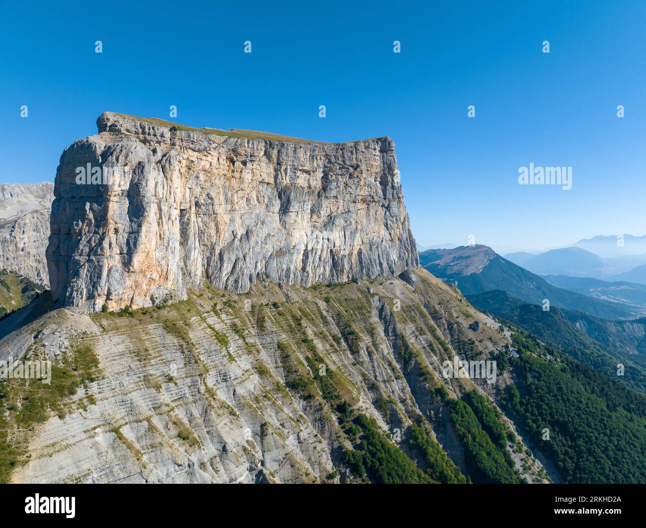 Mont Aiguille, Chichilianne, Vercors, France Stock Photo - Alamy