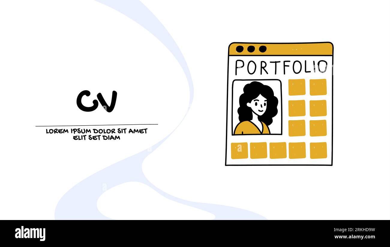 Job candidate icon cartoon Cut Out Stock Images & Pictures - Alamy