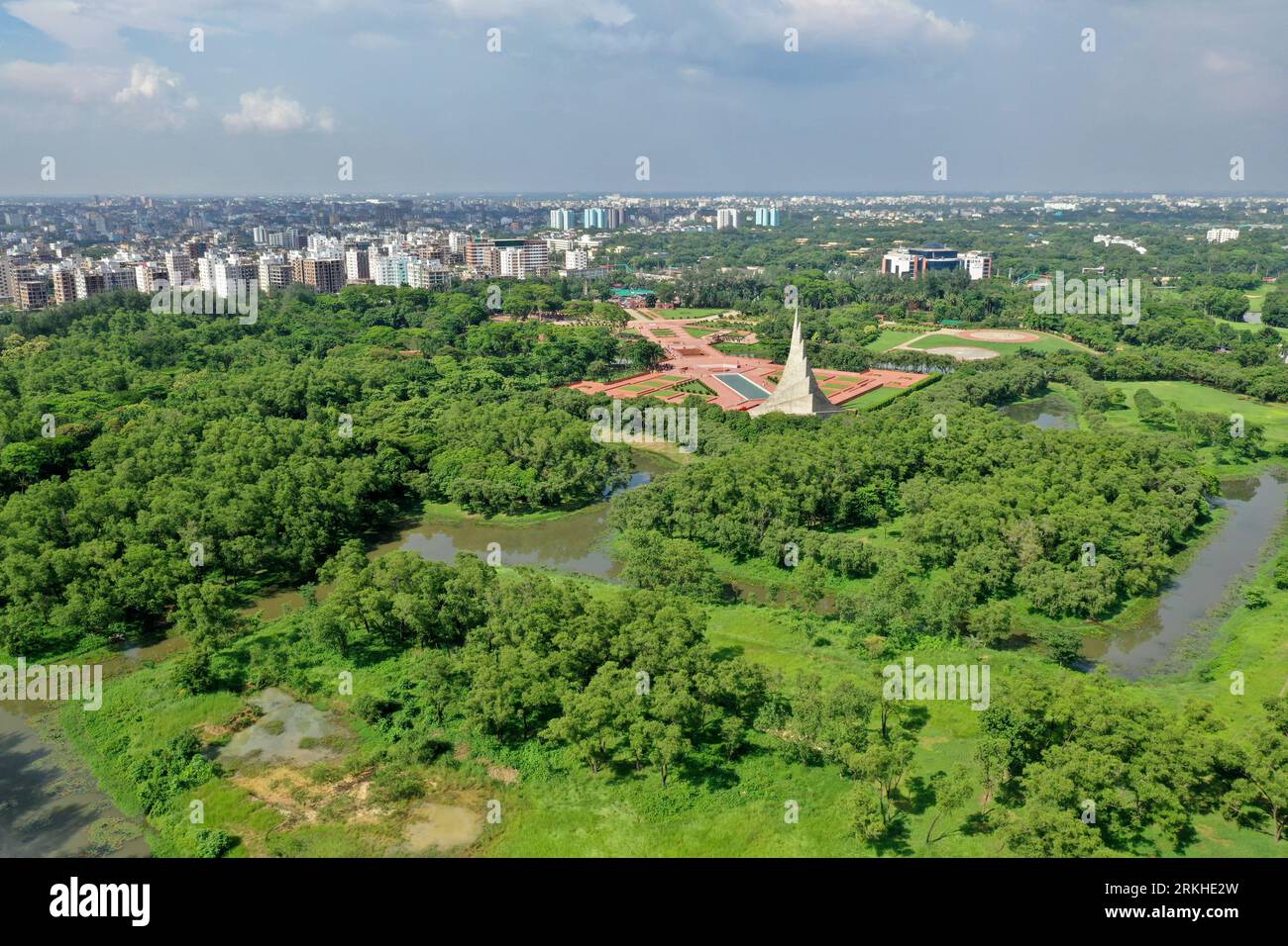 Dhaka, Bangladesh - July 04, 2023: The National Martyrs' Memorial at ...