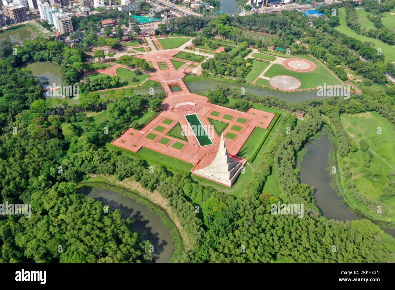 Dhaka, Bangladesh - July 04, 2023: The National Martyrs' Memorial at ...