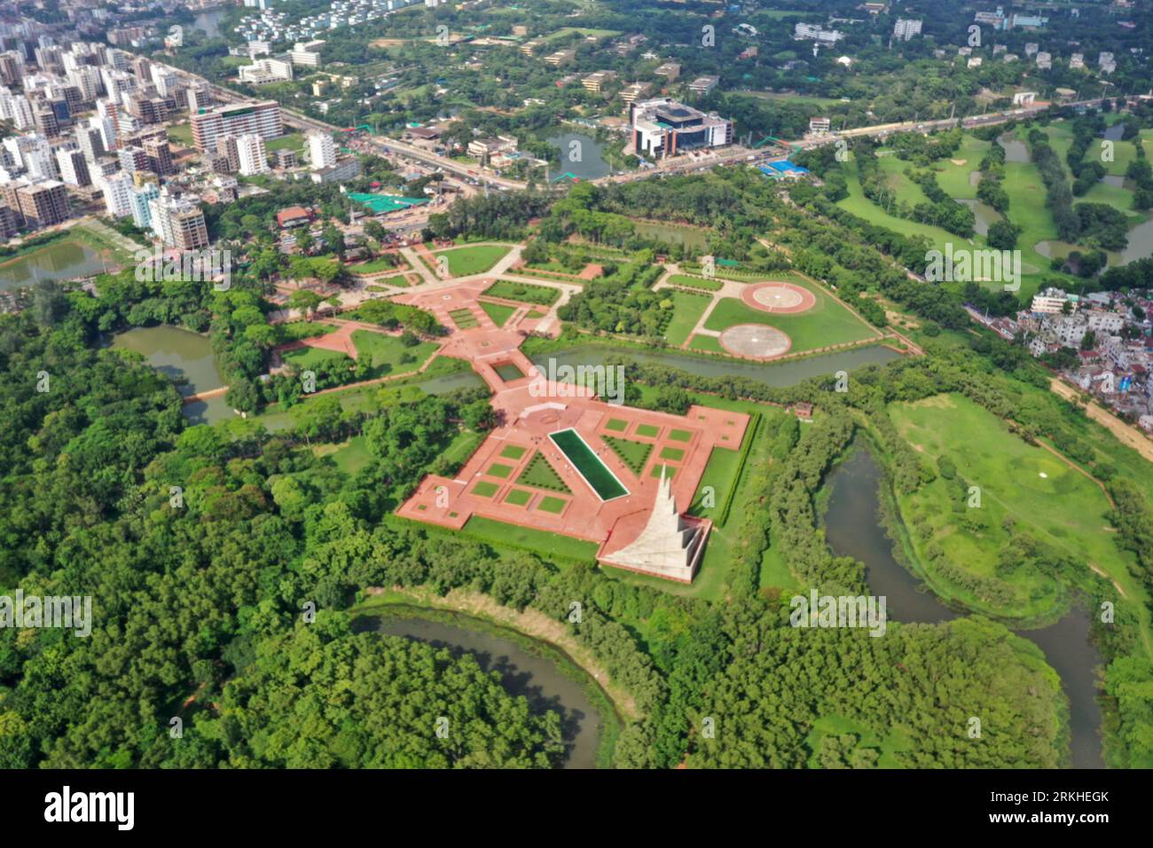 Dhaka, Bangladesh - July 04, 2023: The National Martyrs' Memorial at ...