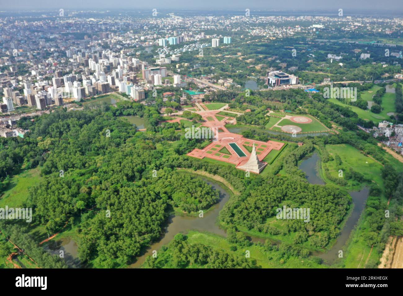 Dhaka, Bangladesh - July 04, 2023: The National Martyrs' Memorial at ...