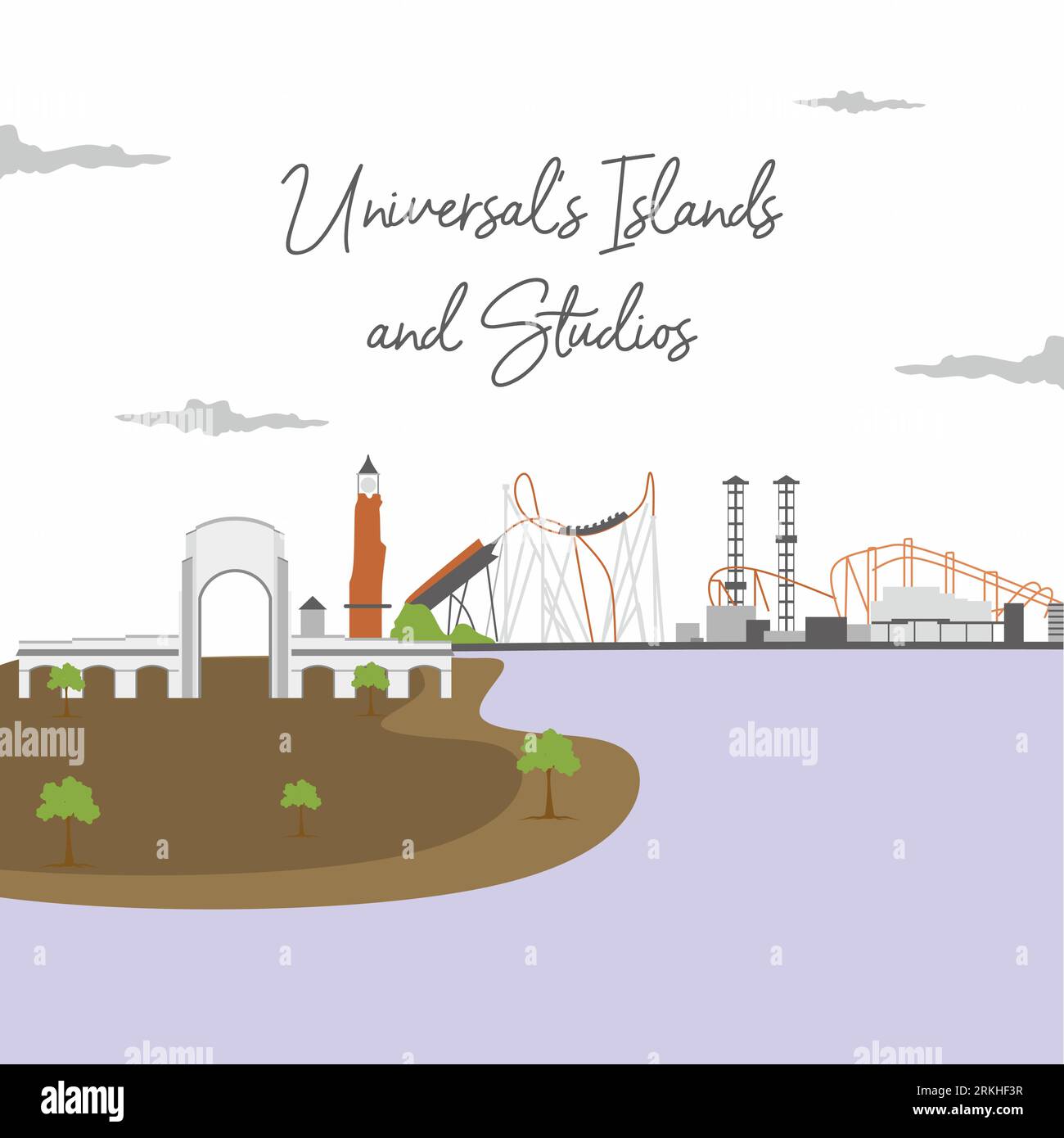 Universal studios orlando Stock Vector Images - Alamy