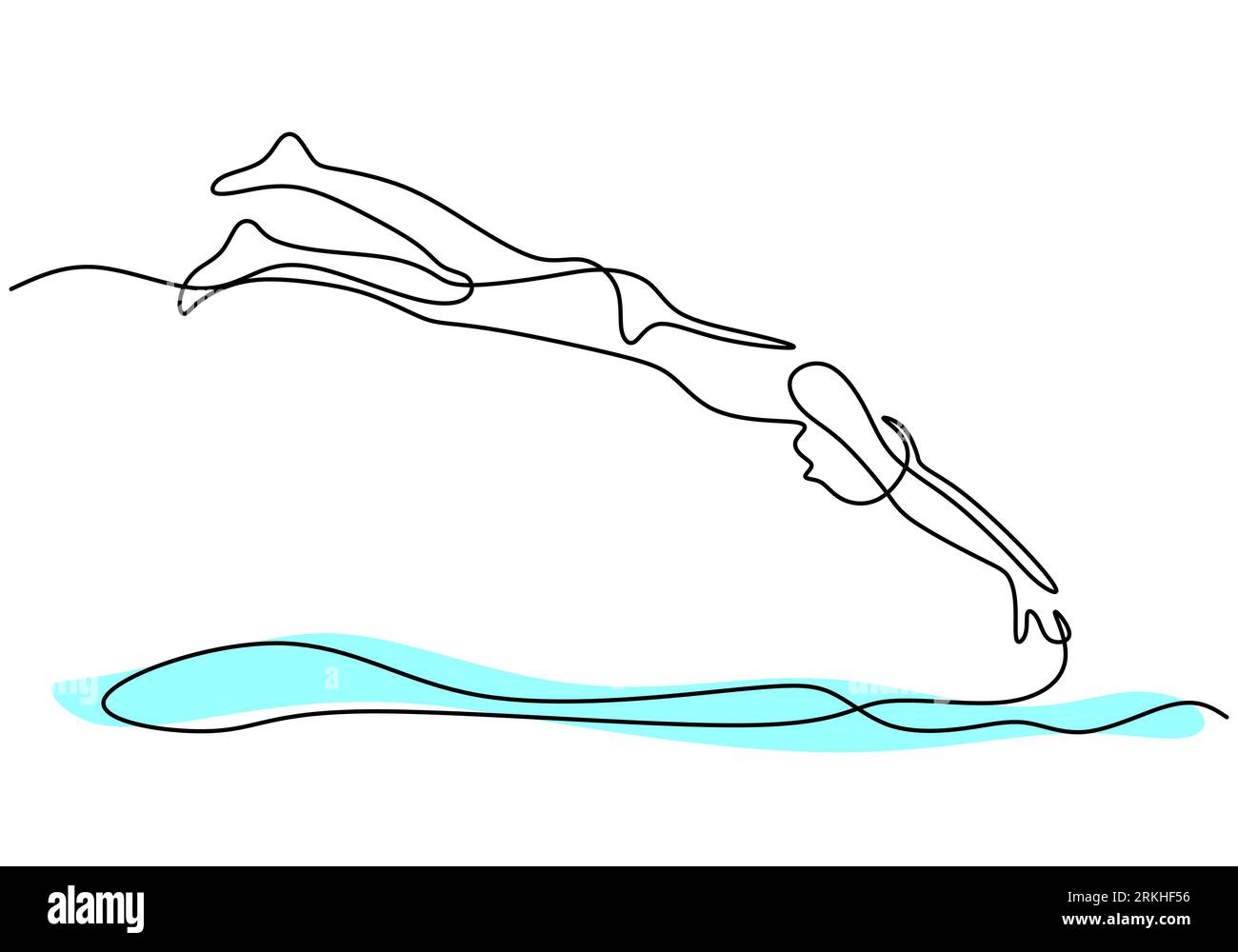 Swimming pool drawing Stock Vector Images - Alamy