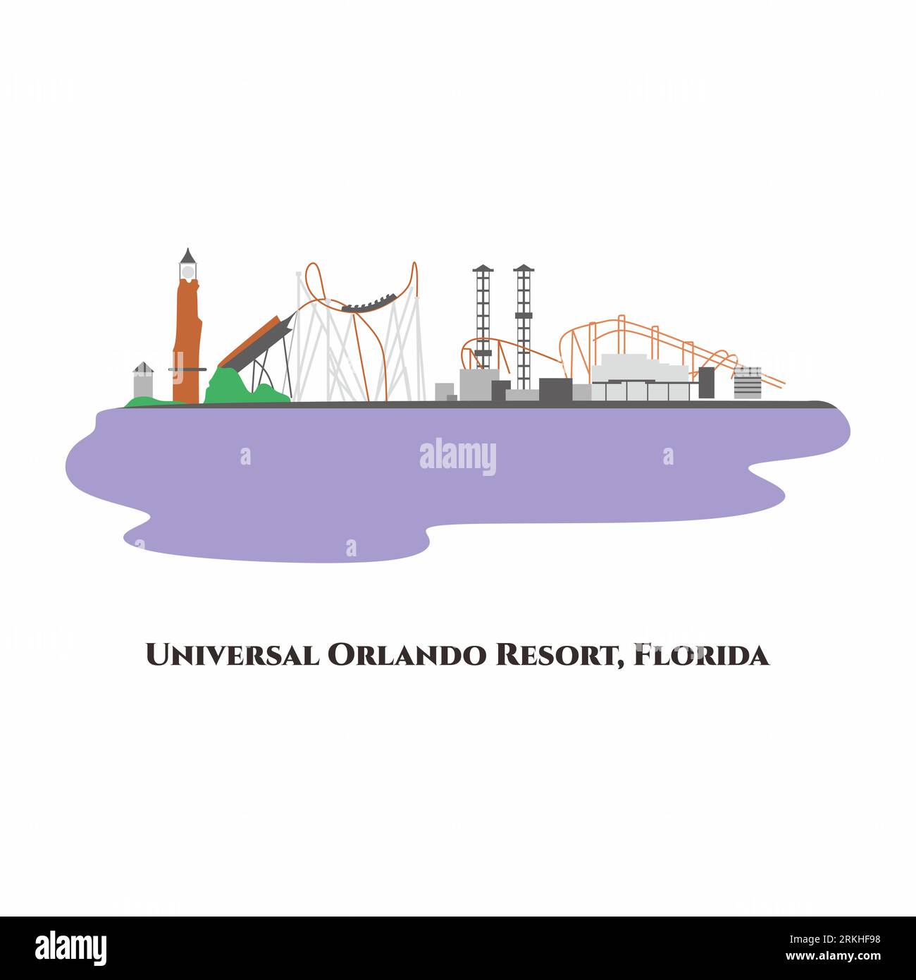 Universal resort Stock Vector Images - Alamy