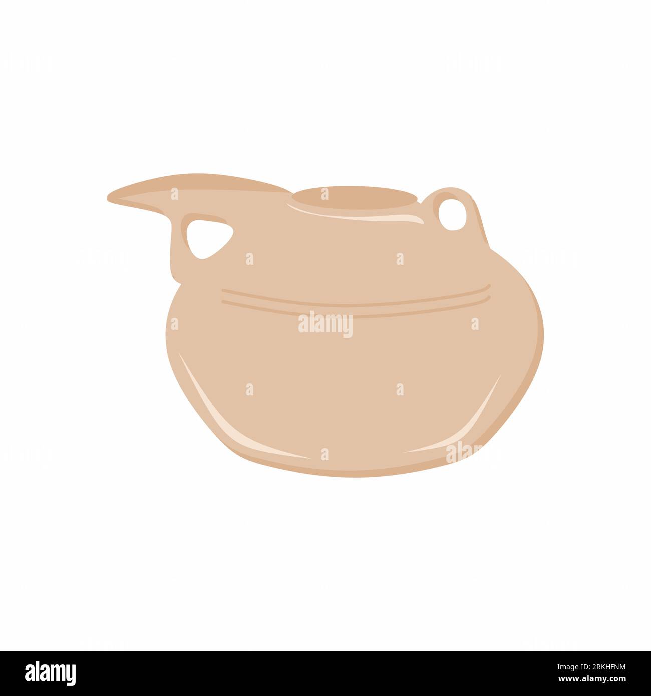 White jug on old Stock Vector Images - Alamy