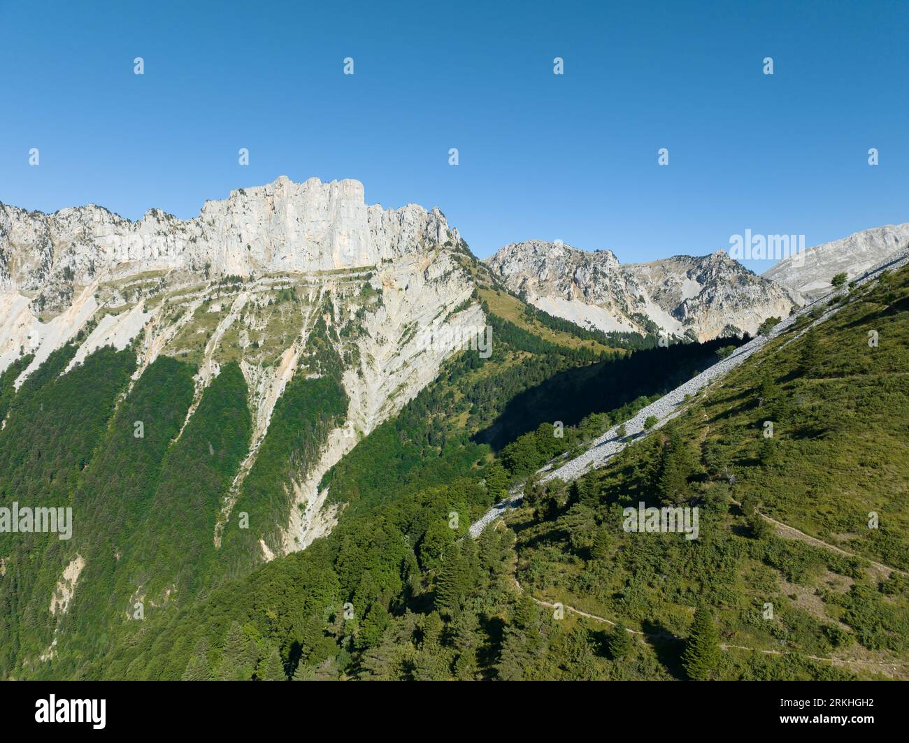 Mont Aiguille, Chichilianne, Vercors, France Stock Photo - Alamy