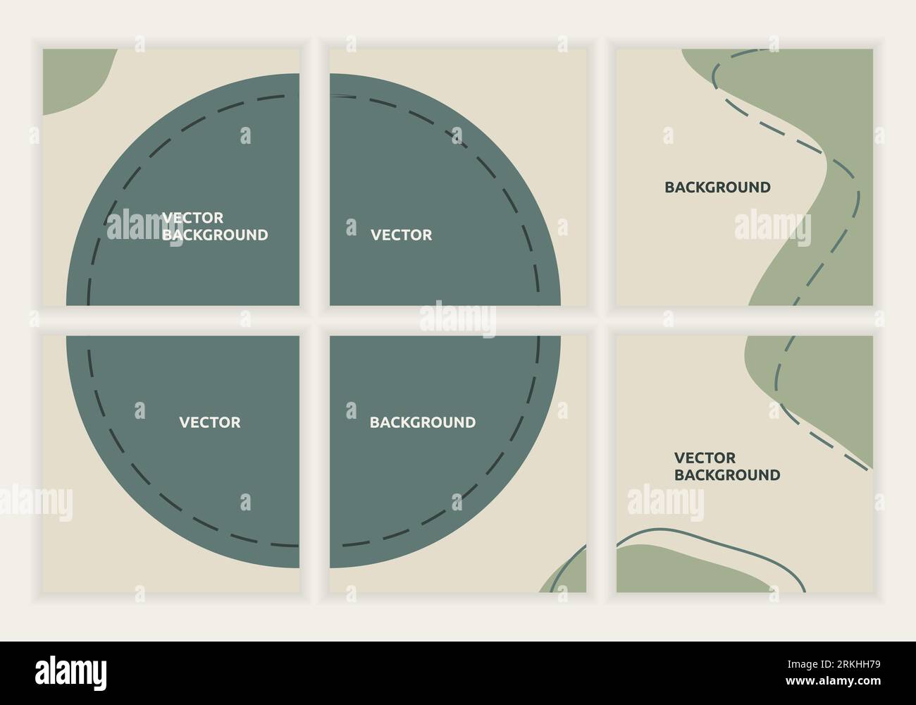 Collection of minimalist social media post template design. Editable ...