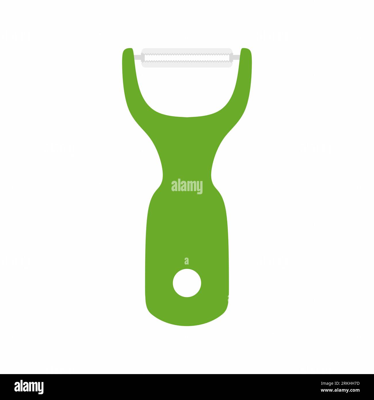 Peeling vegetables Stock Vector Images - Alamy