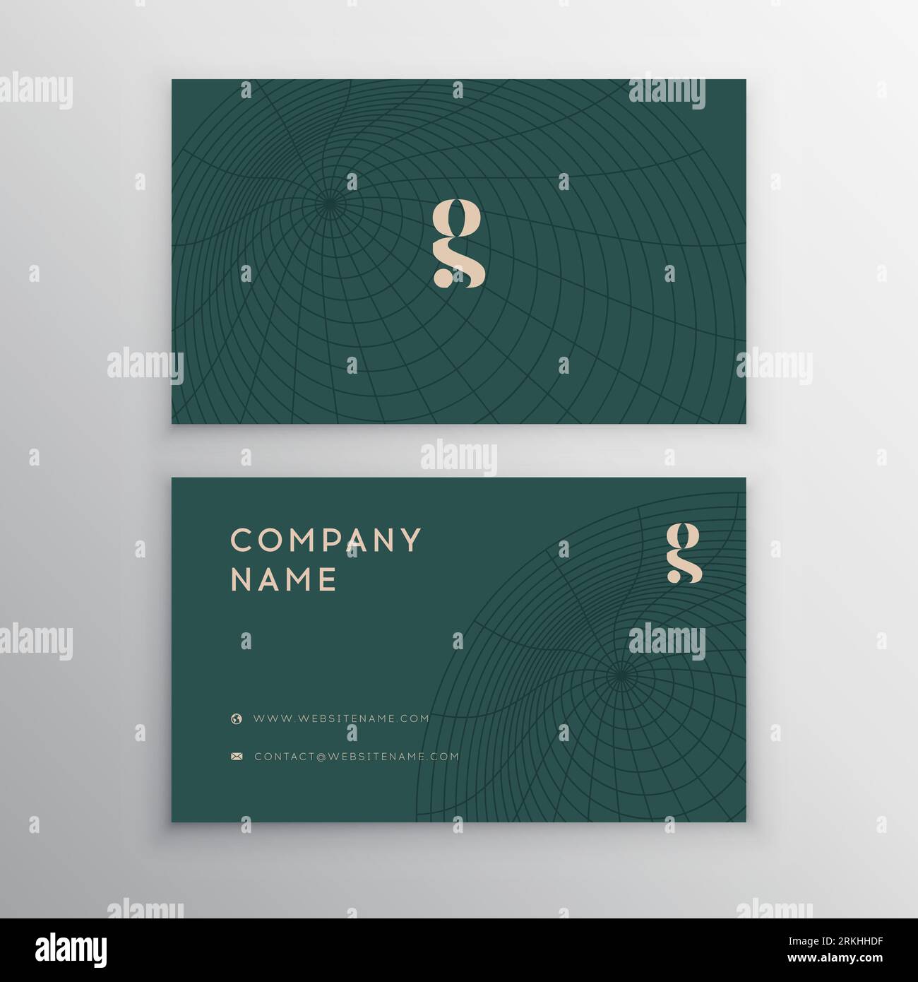 Luxury, Modern and Elegant Business Card Design template Stock Vector ...