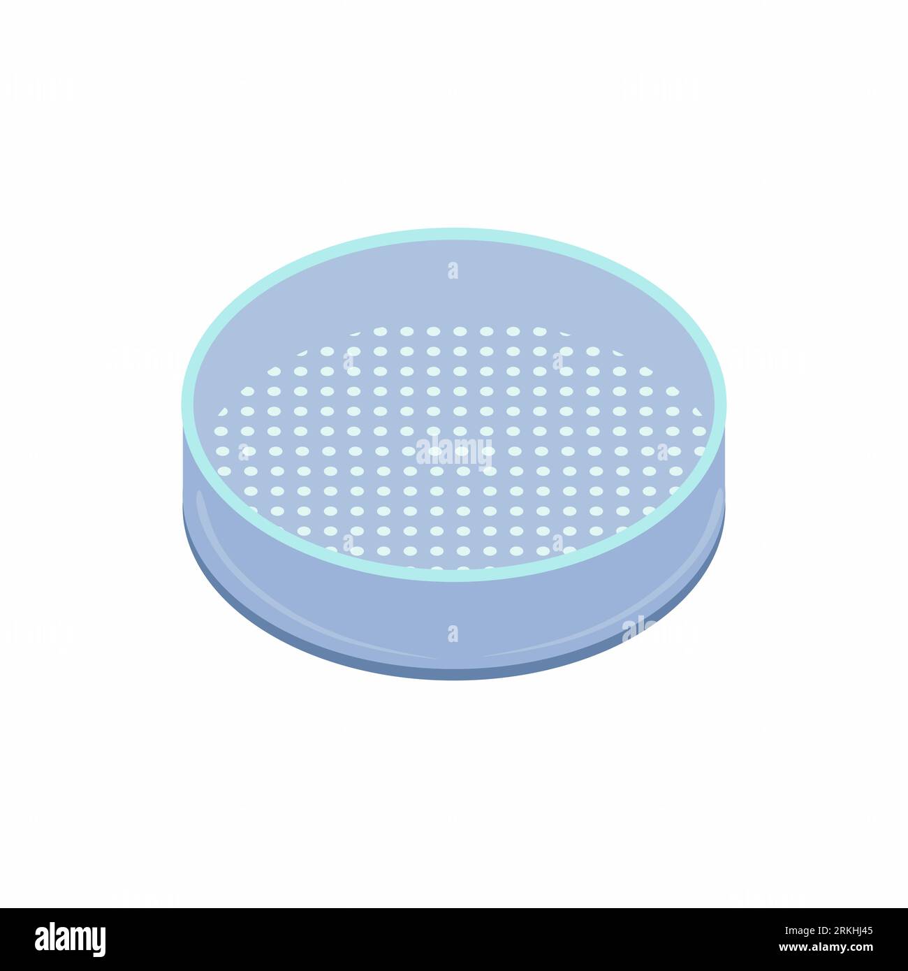 Sieve icon isolated on white background. Kitchen utensil modern flat ...