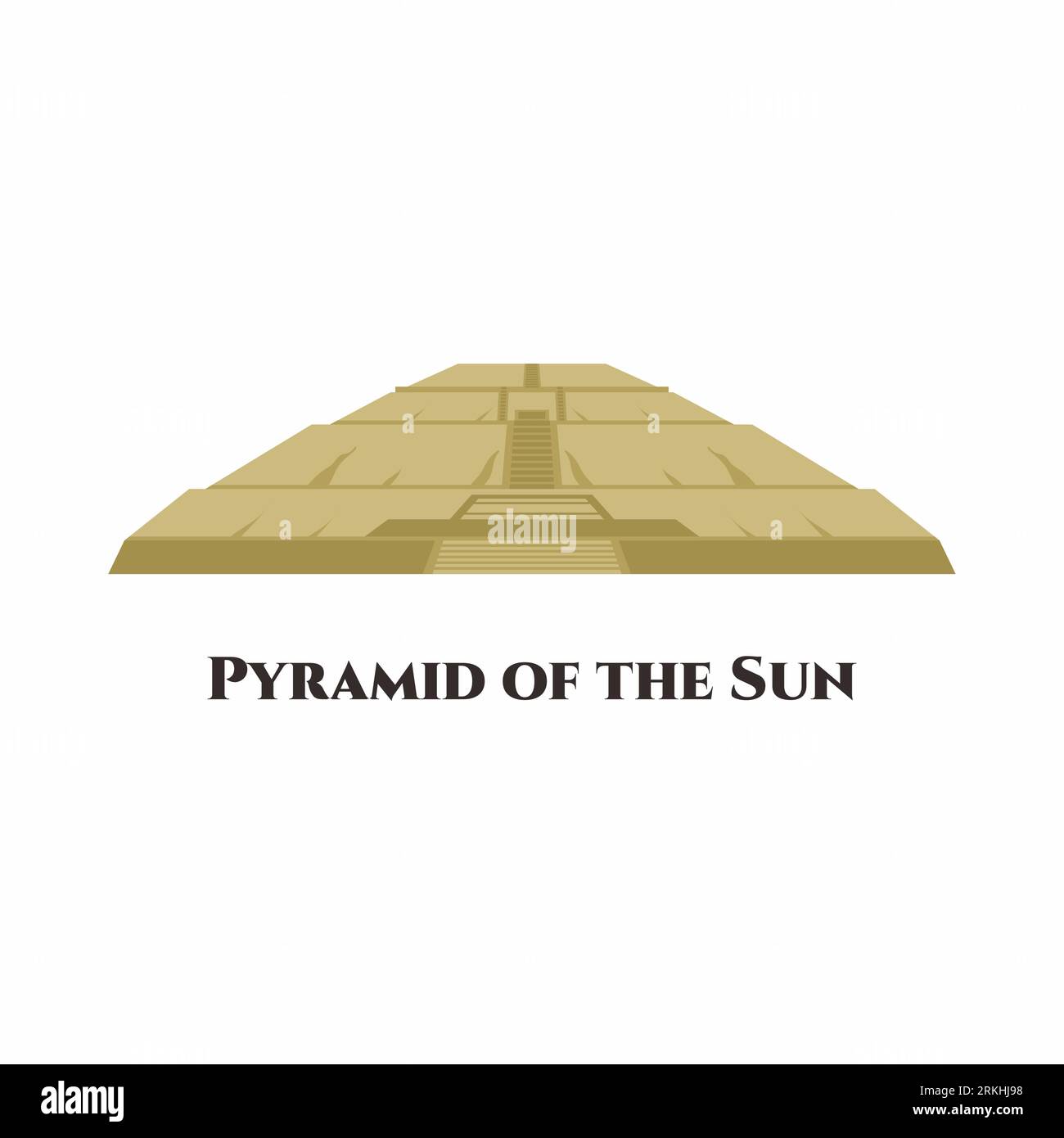 Aztec pyramid vector hi-res stock photography and images - Alamy