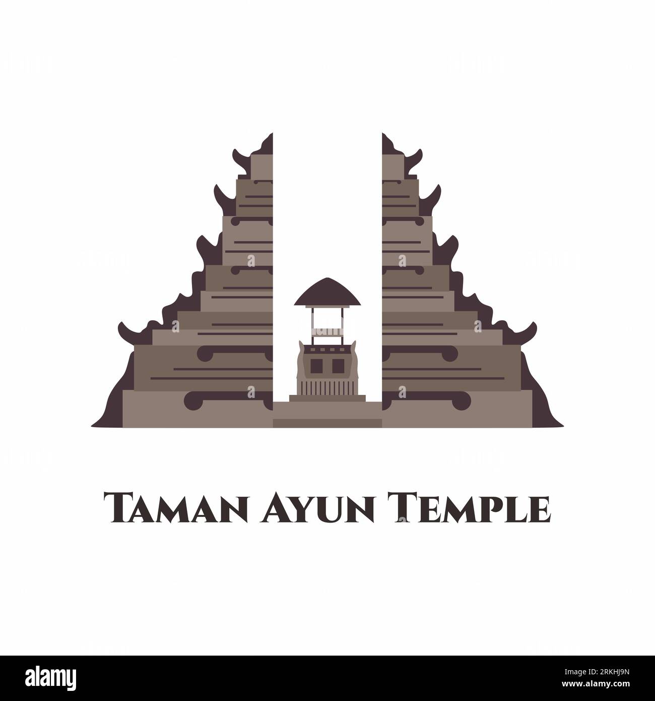Taman ayun temples Cut Out Stock Images & Pictures - Alamy
