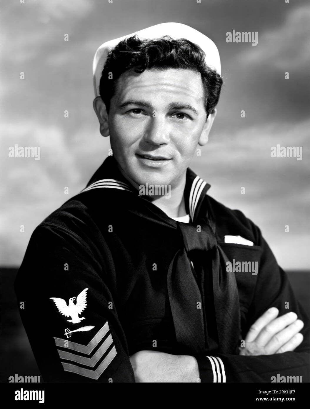 JOHN GARFIELD in DESTINATION TOKYO (1943), directed by DELMER DAVES ...