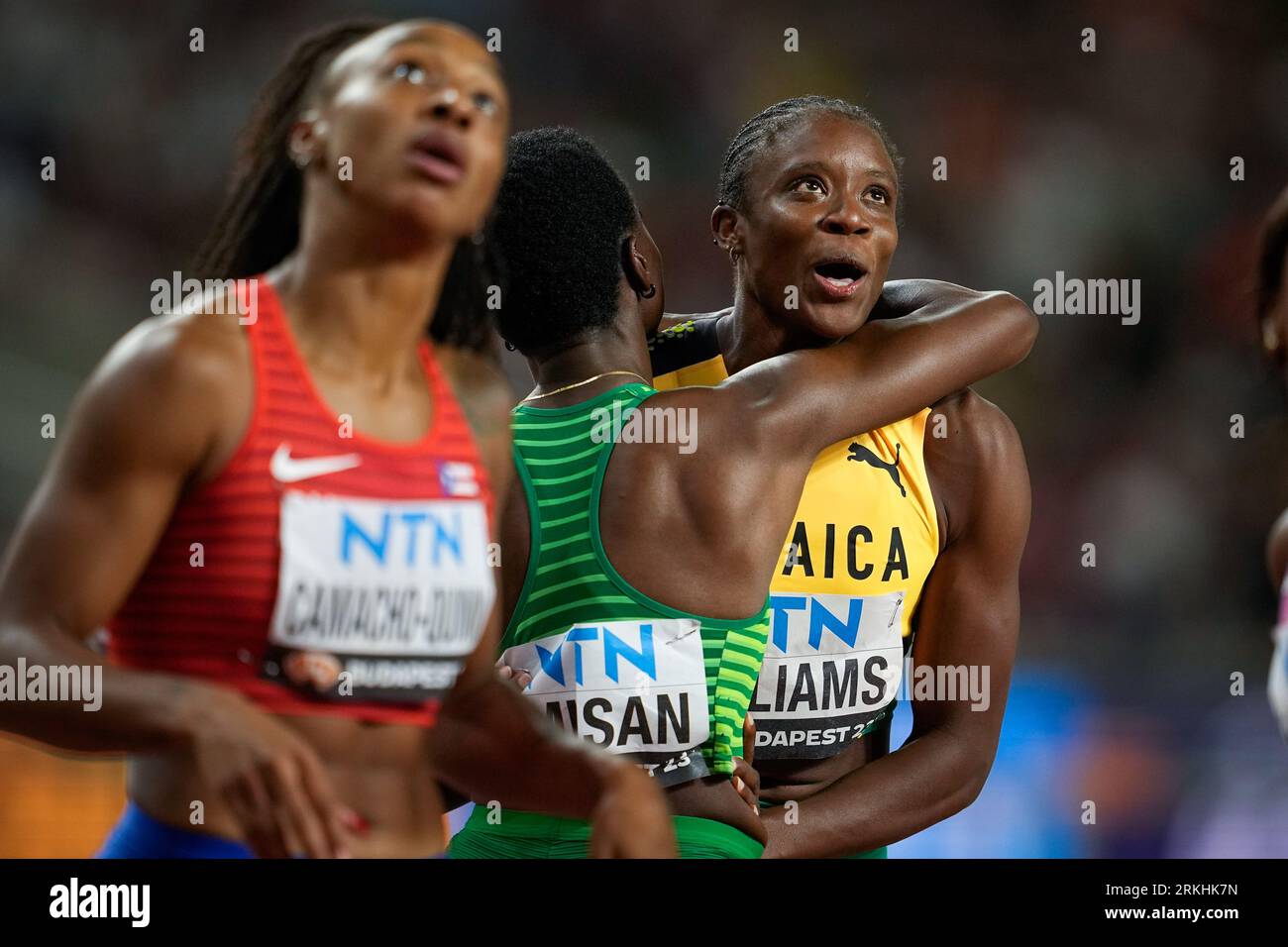 Budapest, Hungary 20230824.Danielle Williams of Jamaica takes gold in ...