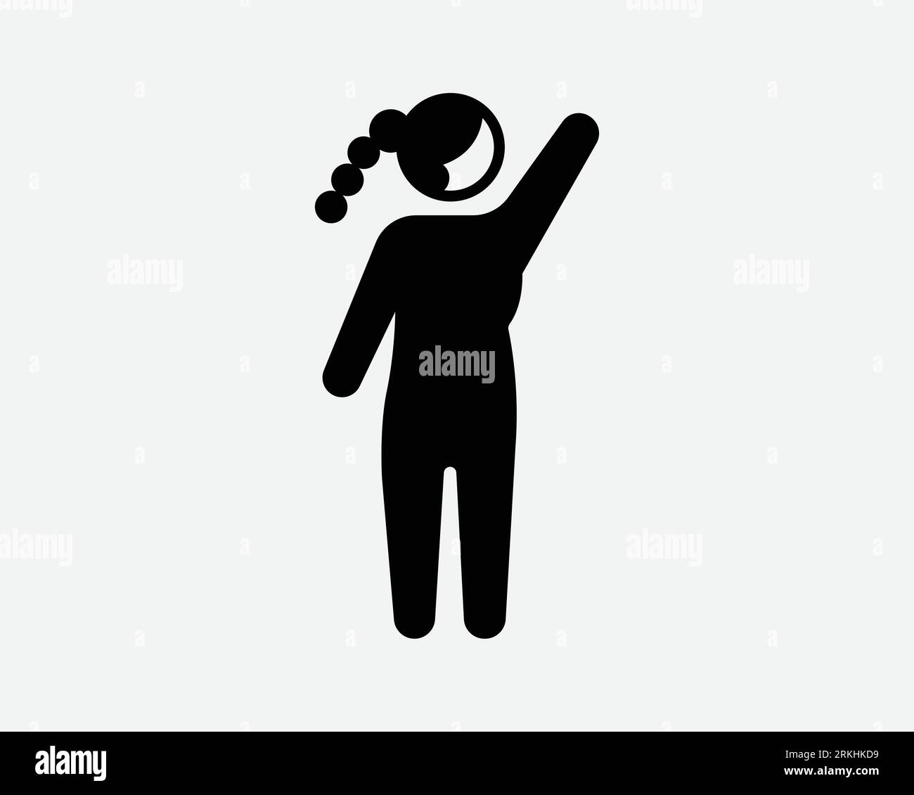 Female Waving Icon Girl Lady Woman Person Wave Gesture Greeting Greet ... Female Waving Icon Girl Lady Woman Person Wave Gesture Greeting Greet ...